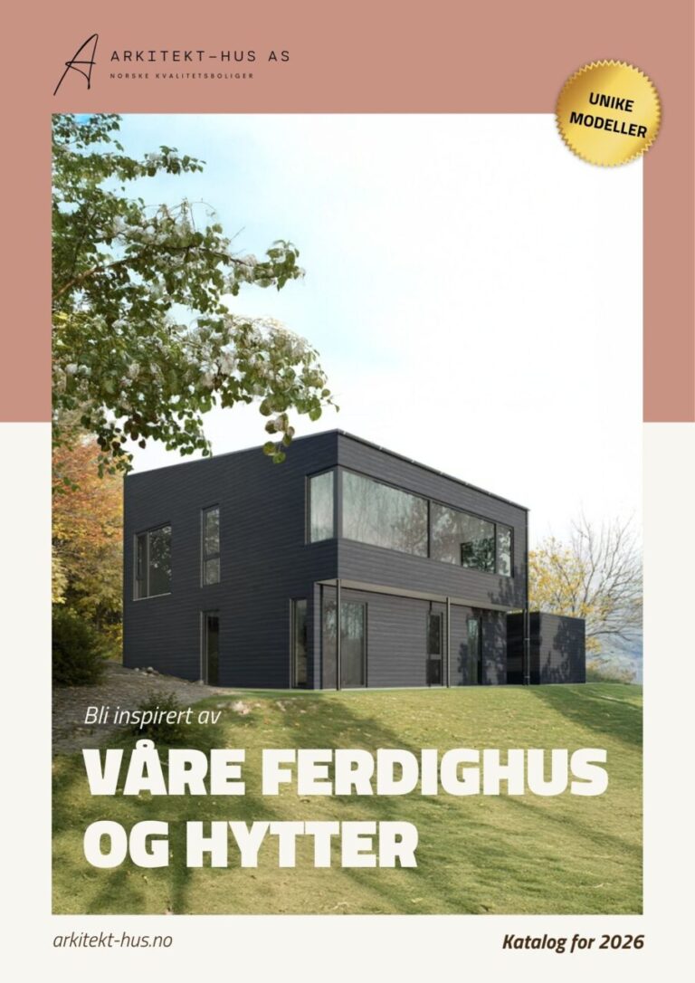 Sammen skaper vi drømmehjemmet - Arkitekt-Hus AS